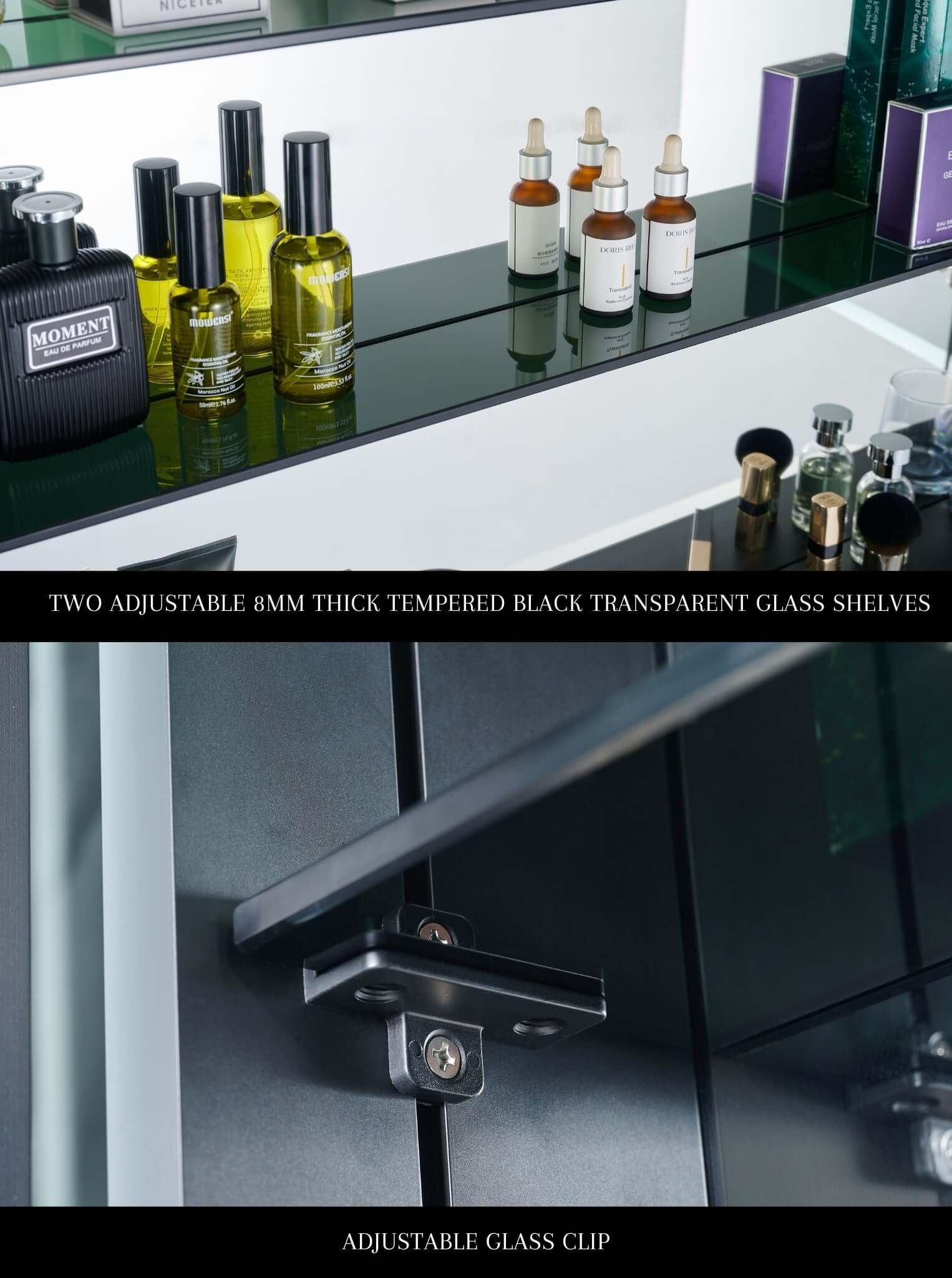 Ancerre Pagani LED Mirror Cabinet with Defogger & USB ports – Ancerre ...