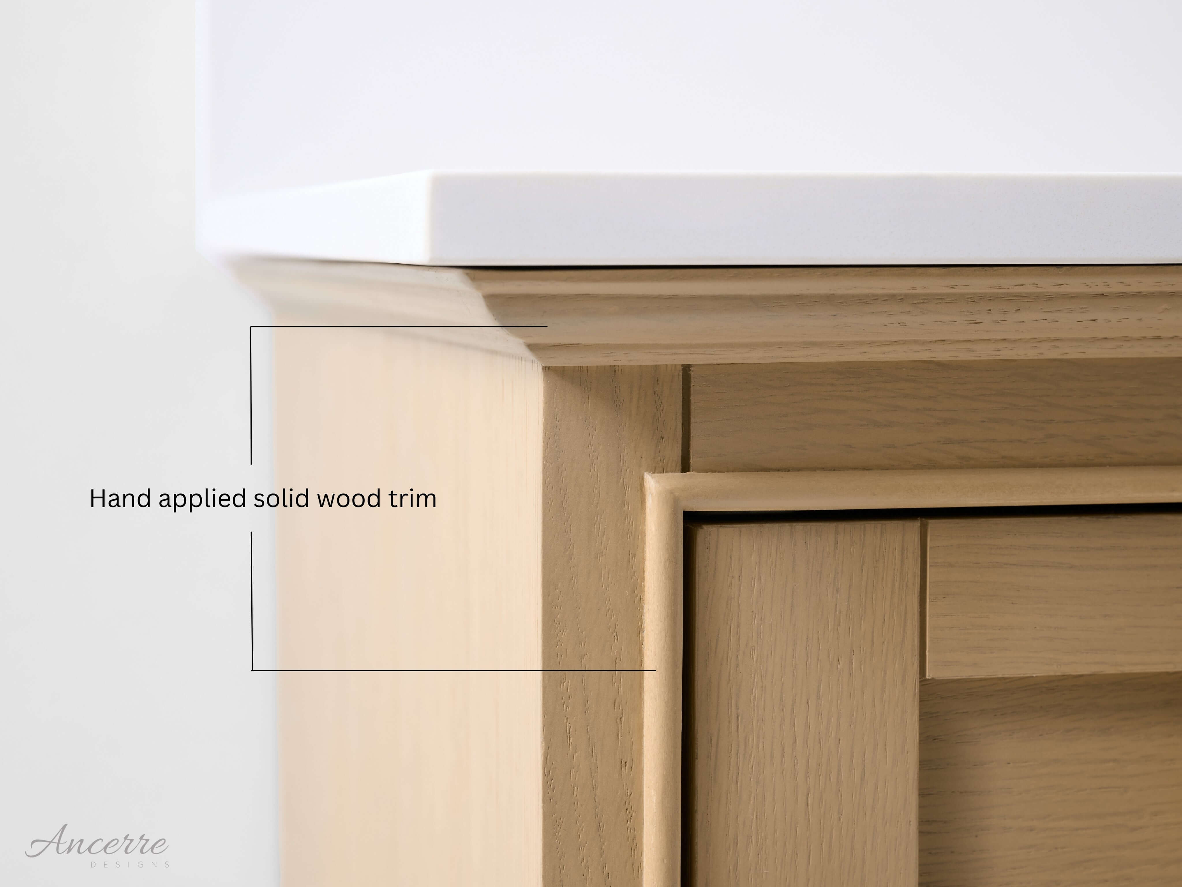 Ancerre Audrey Collection Solid Wood Bathroom Vanity Set – Ancerre Designs