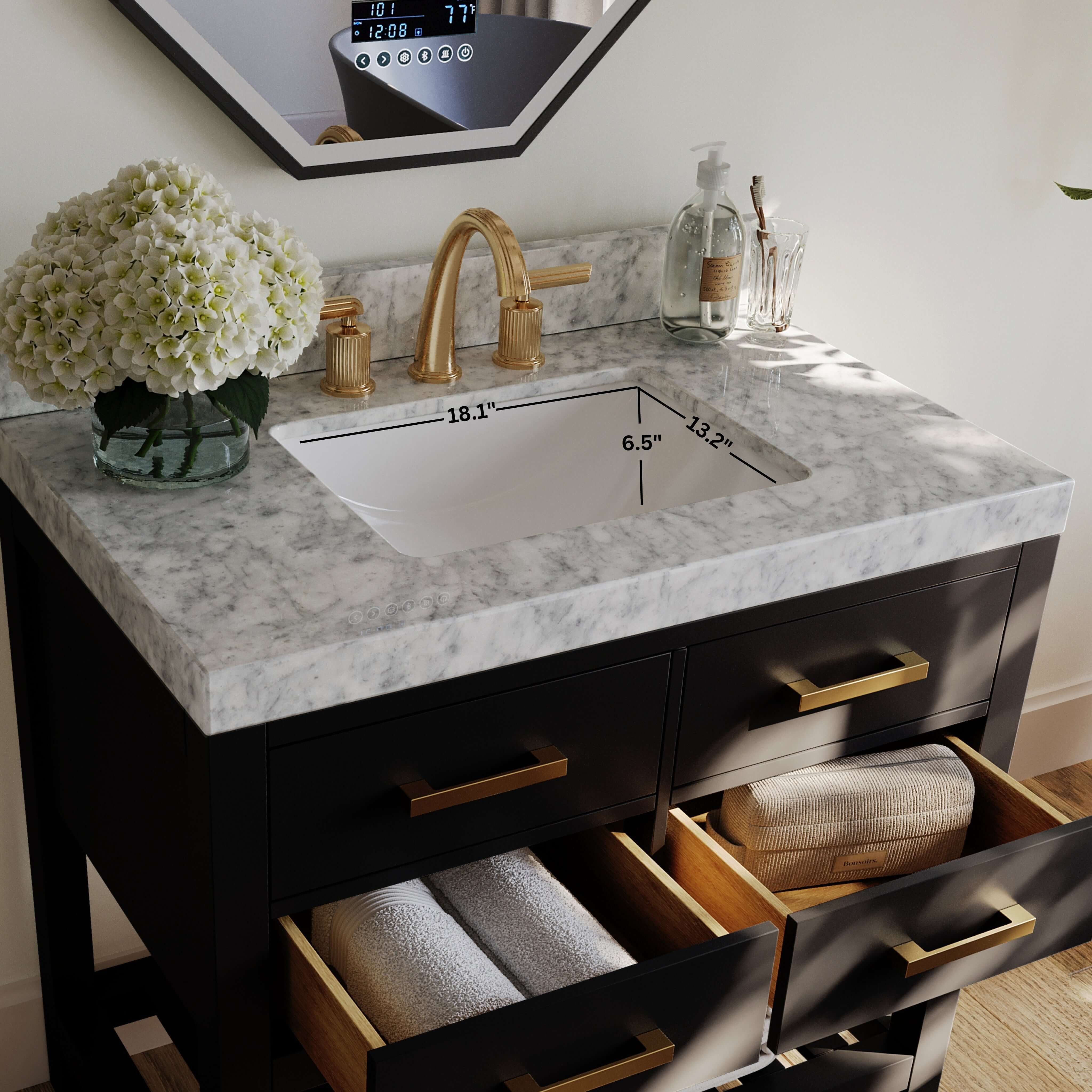 Bathroom Vanity - Elizabeth Collection for Transitions – Ancerre Designs