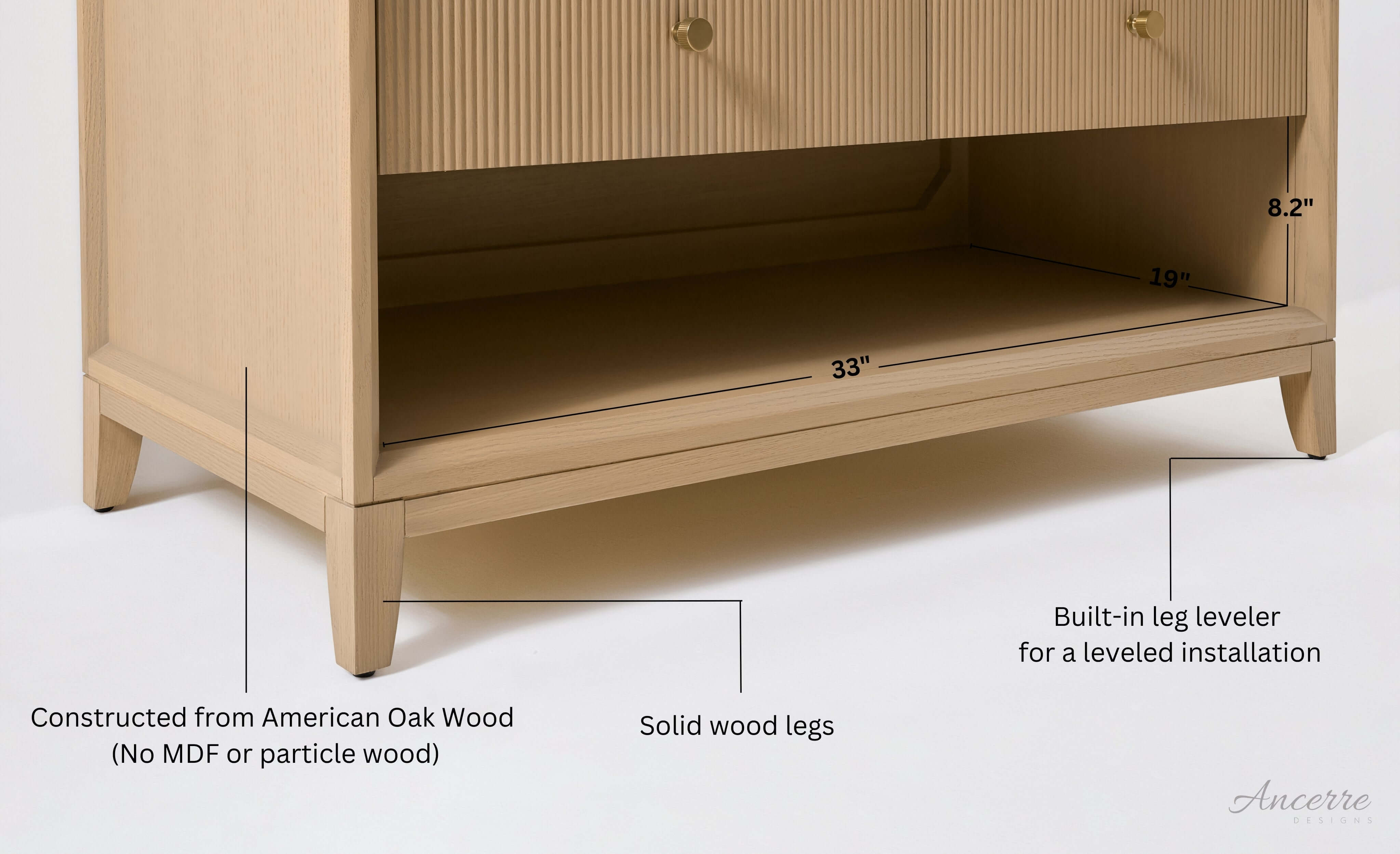 Ancerre Momo Collection Solid Wood Bathroom Vanity Set – Ancerre Designs