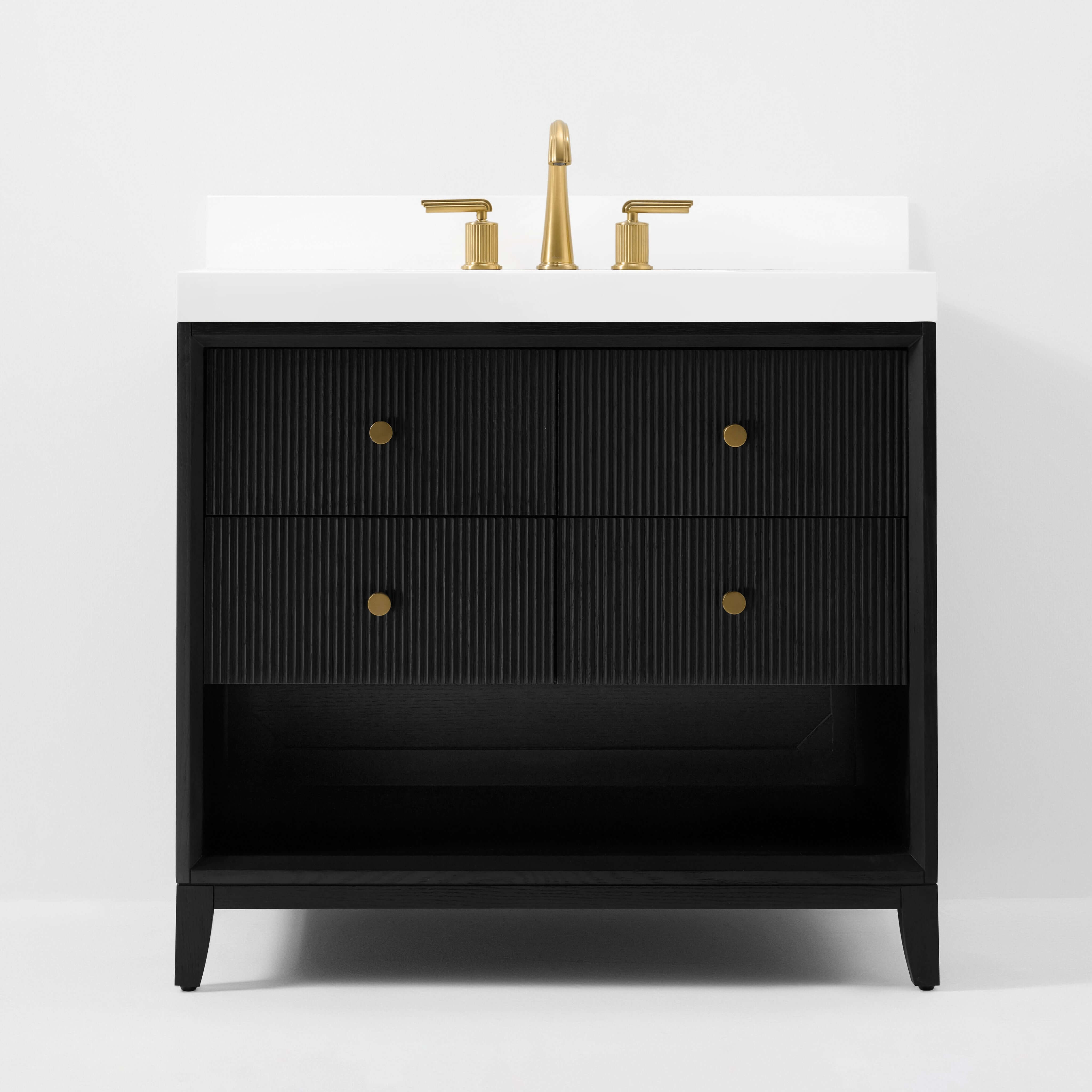 Ancerre Momo Collection Solid Wood Bathroom Vanity Set – Ancerre Designs