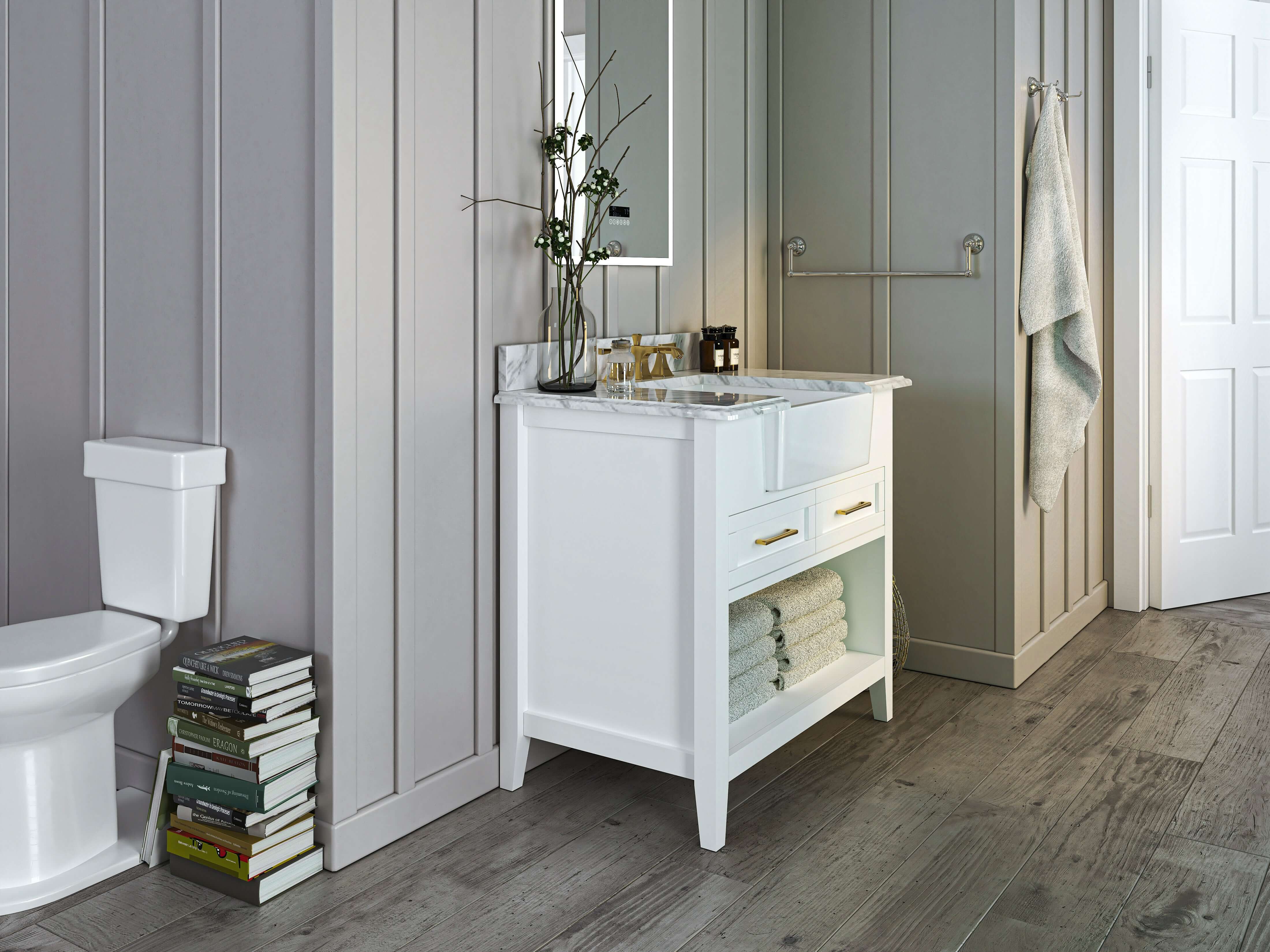 Ancerre Hayley Collection Solid Wood Bathroom Vanity Set – Ancerre Designs